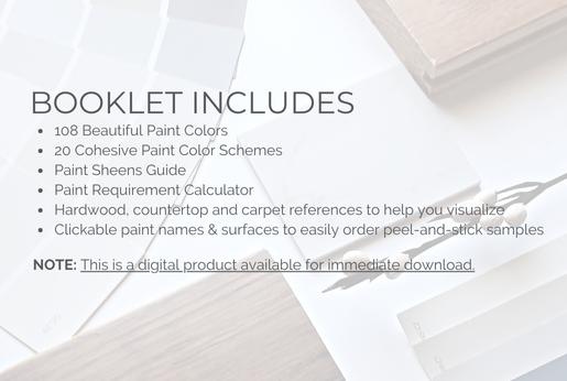 Paint Color Scheme e-Book [1st Edition] – Orangetree Interiors